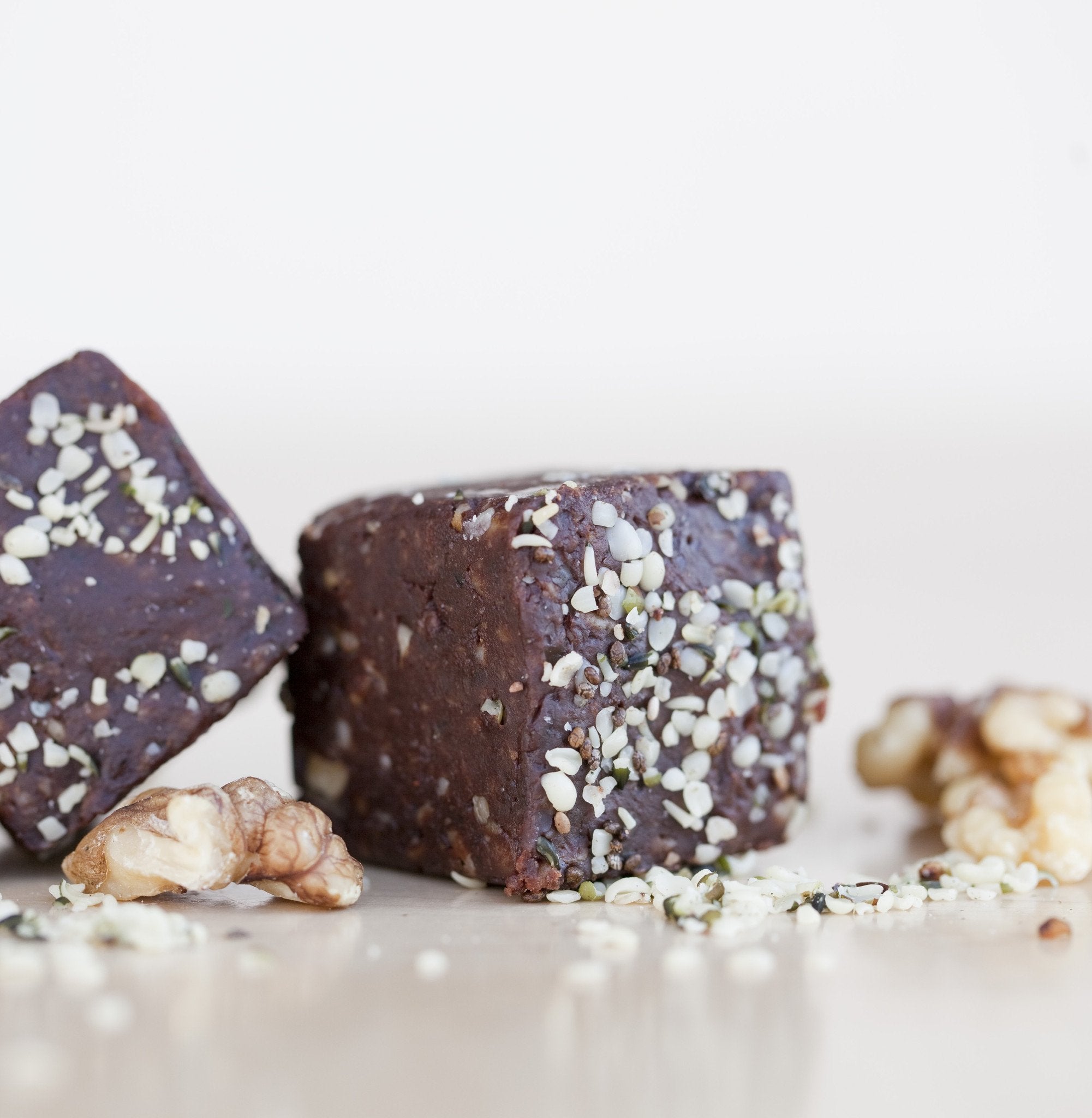 Walnut Protien Brownie, 8 Pieces – JRINK by Purée
